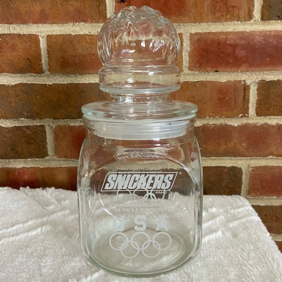 Accents | Vintage 1992 Olympic Games Snickers Candy Jar | Poshmark